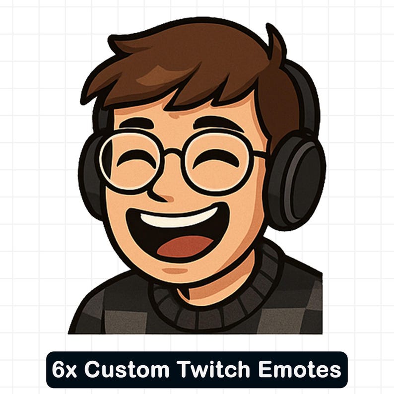 Custom Twitch Emotes for Your Twitch Stream | 6 Pack of Emotes for ...