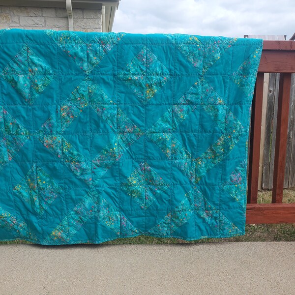 Batik Quilt - Etsy