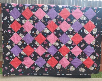 Calavera Quilt PDF Pattern sugar Skull - Etsy