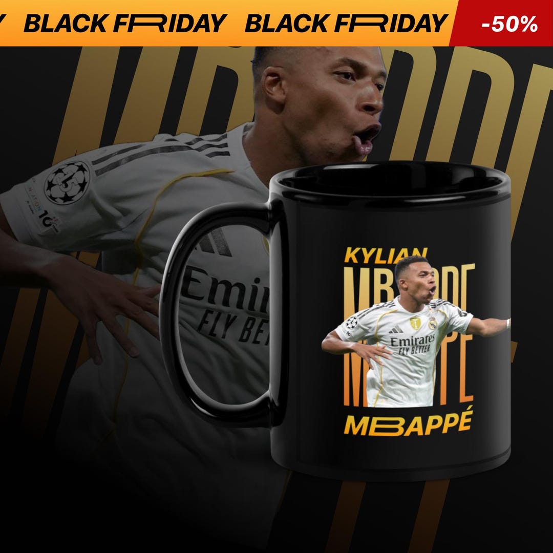 Kylian Mbappé Mug – Real Madrid & France | Mbappé Mug | Mbappé Mug ...