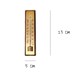 Rectangular Thermometer Made of Linden Wood With the Inscription “sauna ...