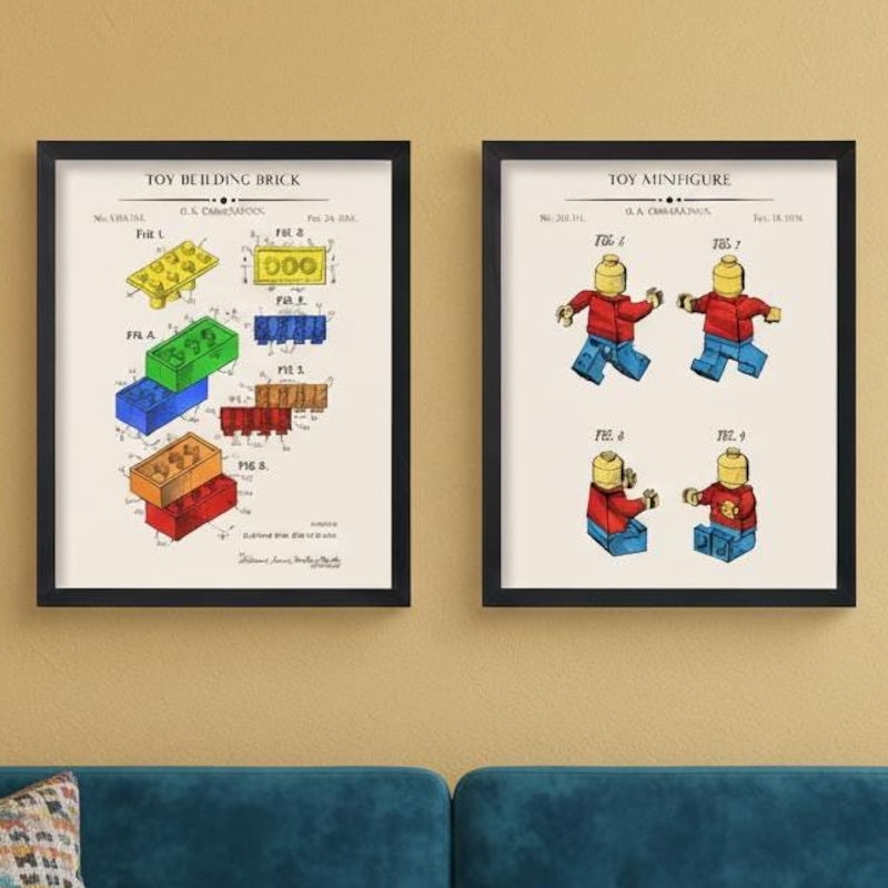 Legos Poster - Etsy