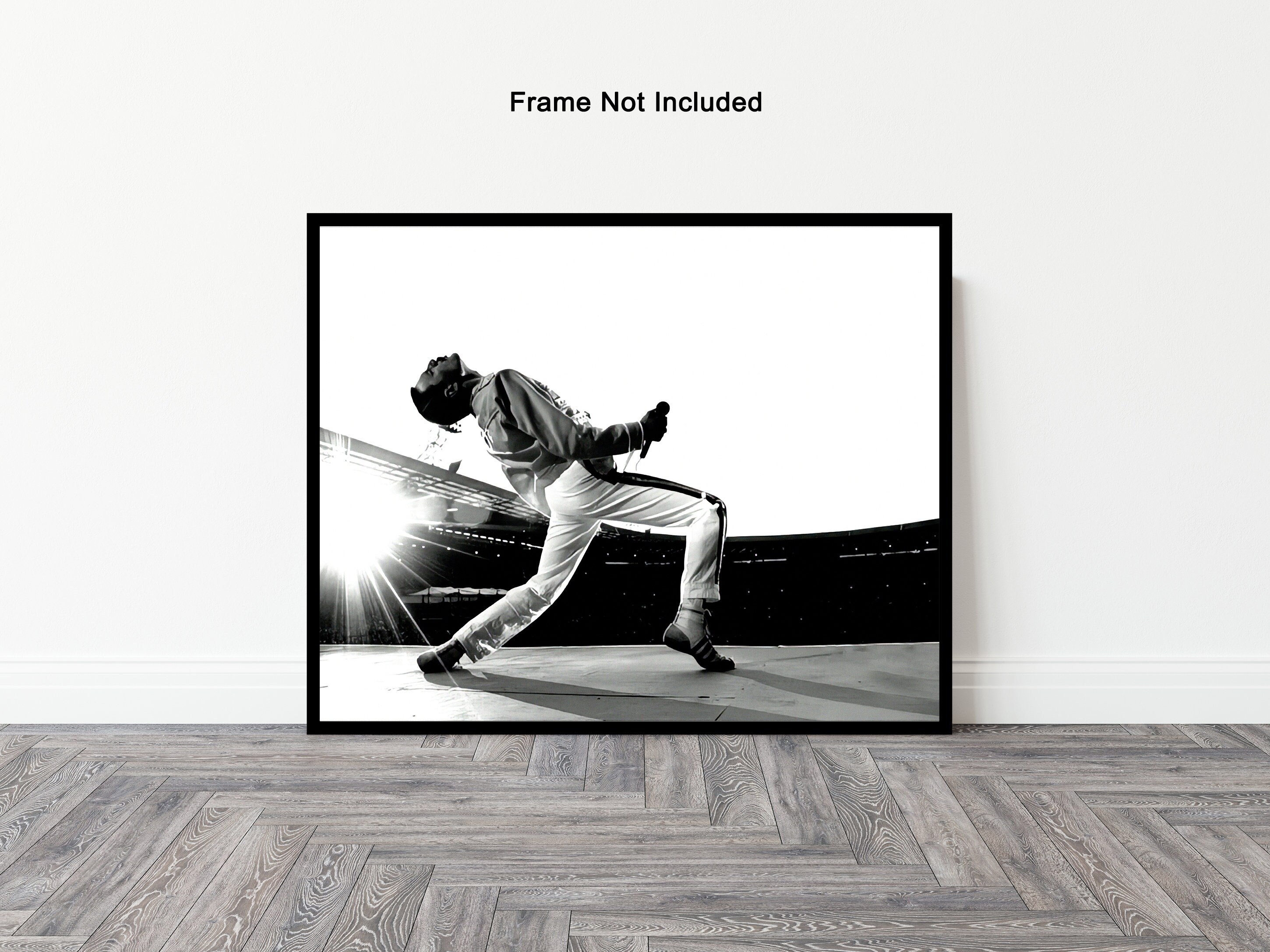 Queen Poster Wembley Stadium Print for Music Lovers Bedroom Decor ...