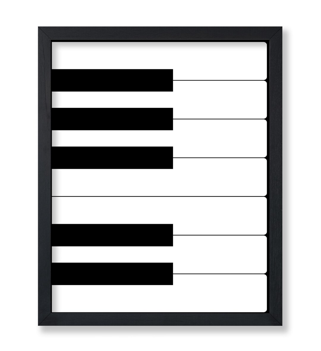 Piano Keys Poster - Jazz Print - Music Art - Modern Minimal - Gift for ...