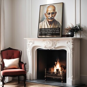 A Sign of Good Leader Poster Motivational Art Leadership Quotes Art ...