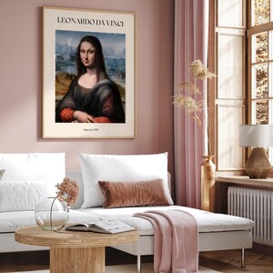 Da Vinci Poster - Mona Lisa Print - Italian Art - Renaissance Art ...
