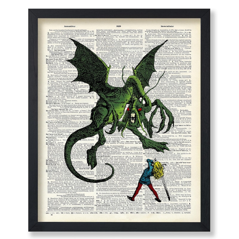 Jabberwocky - Etsy