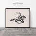 Cowboy With Lasso Poster Retro Cowboy Print Wild West Art Trendy Art ...