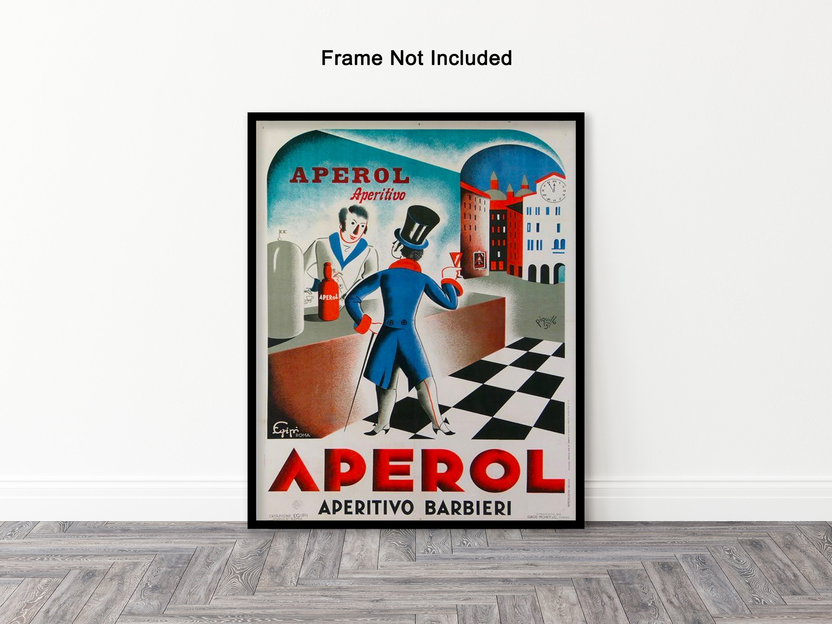 Vintage Aperol Poster Retro Alcohol Print Food & Drink Art Great Decor ...