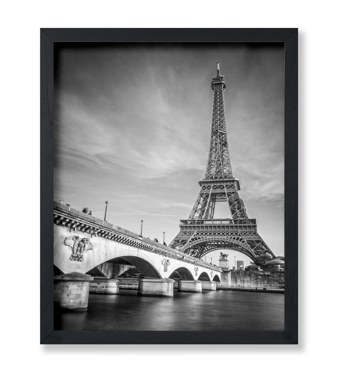 Eiffel Tower Poster - Jena Bridge Print - Paris Art - Photography Art ...