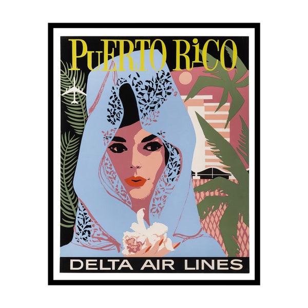 Vintage Delta Travel Posters - Etsy