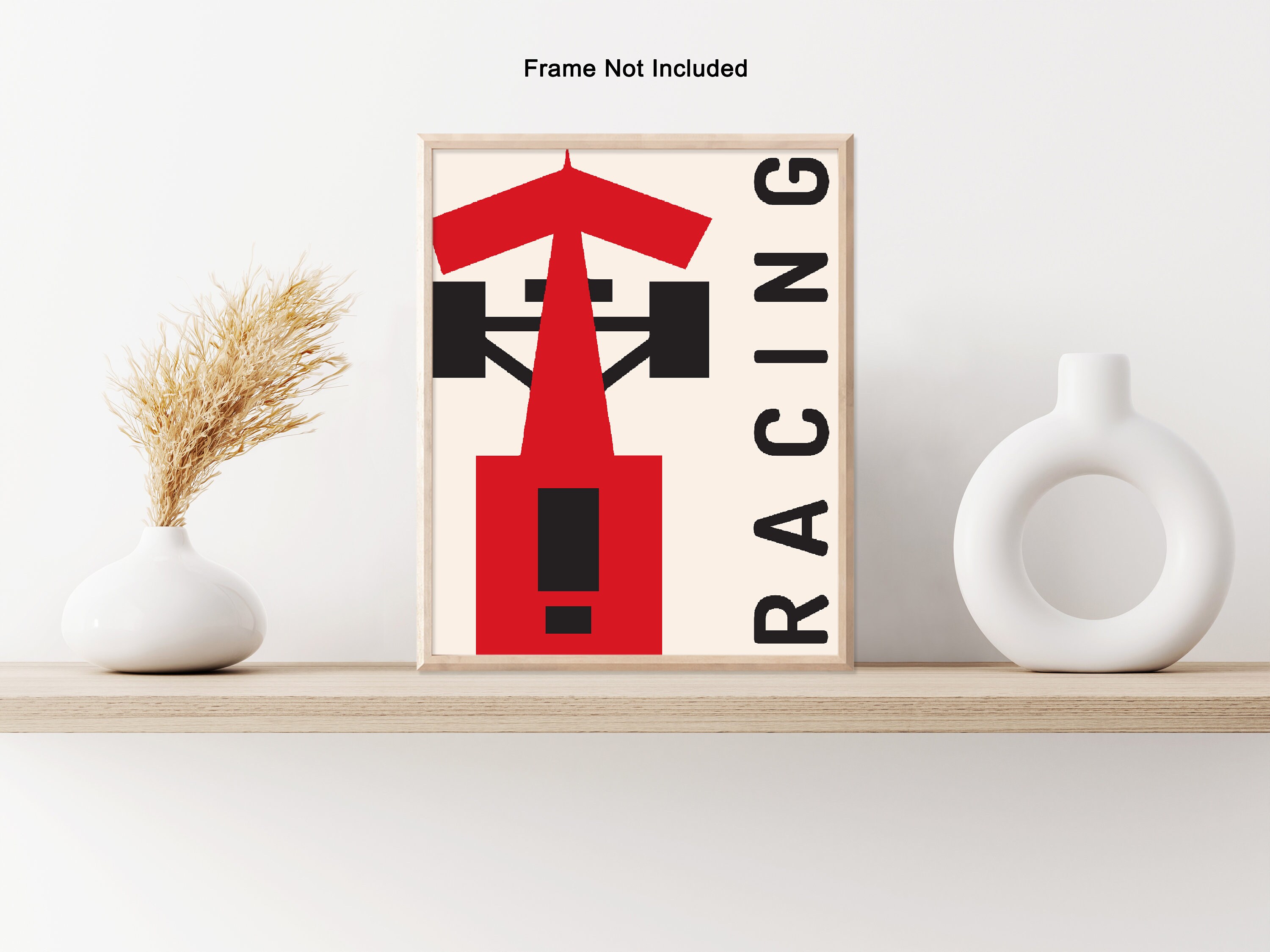 Motorsport Poster Race Car Print Car Racing Art Gift for Men, Women ...