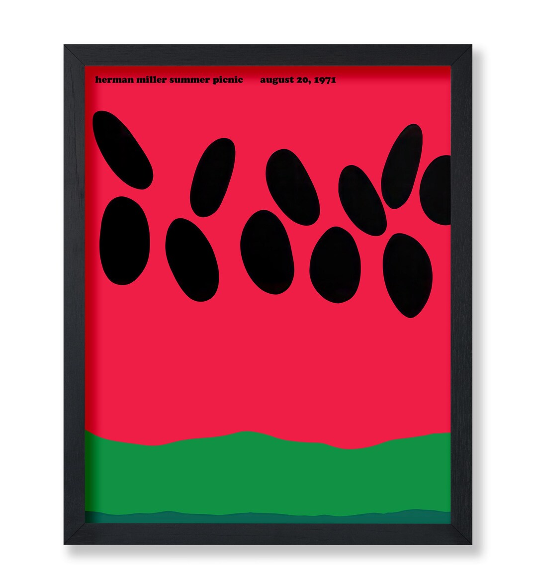 Summer Watermelon Poster - Fruit Art Print - Trendy Minimal Decor ...