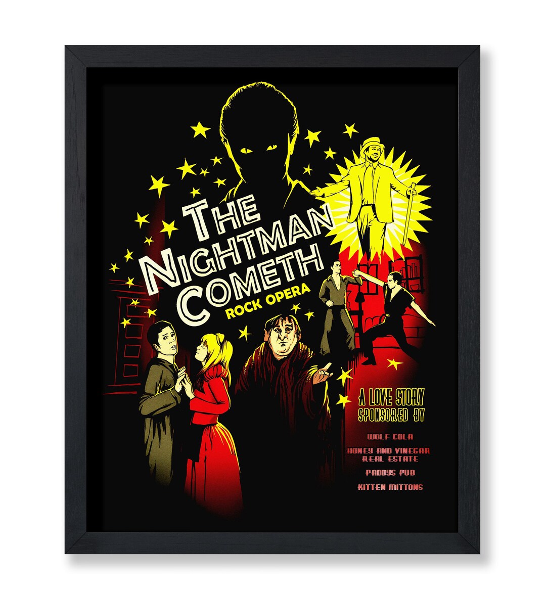 Nightman Cometh Poster - Its Always Sunny Print - TV Series Art - Gift ...