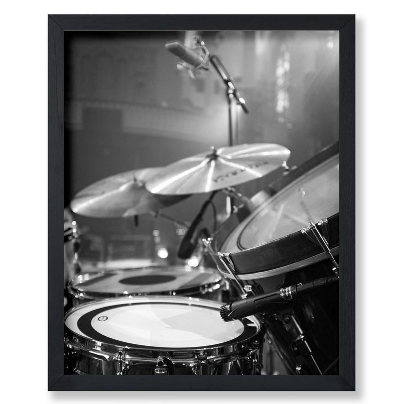 Framed Art Music Drums - Etsy