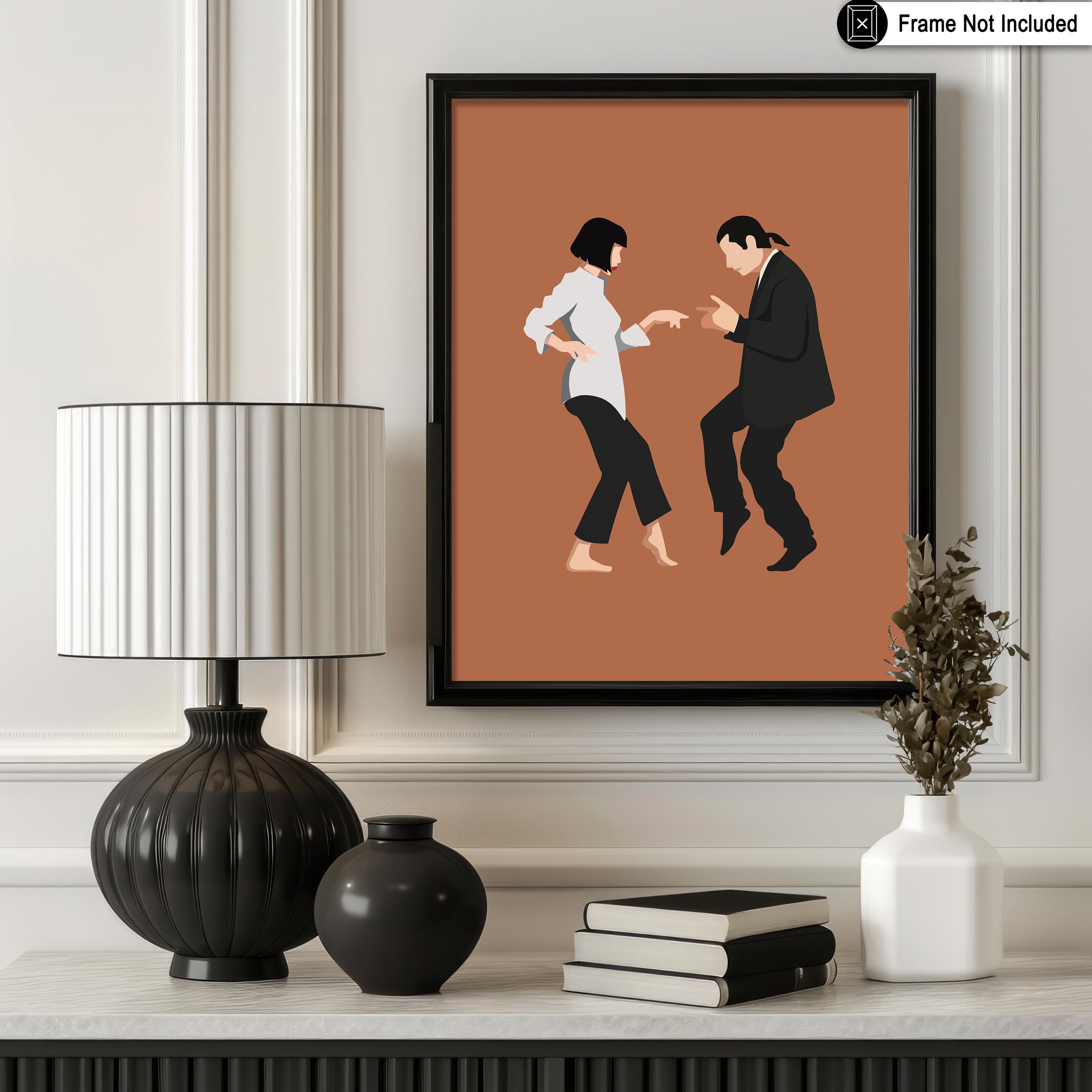 Couple Dancing Poster - Iconic Dance Print - Trendy Pop Art - Movie Art ...
