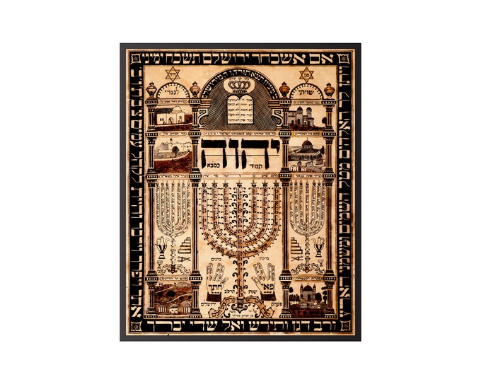 Psalm 23 Poster Bible Verse Art Scriptural Motivation Religious Gift ...