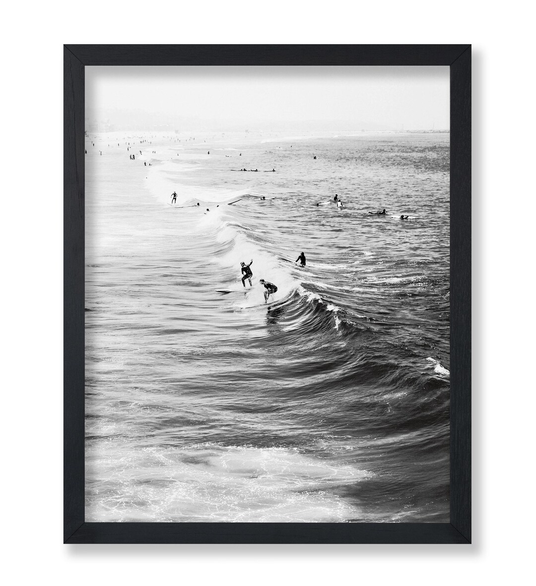 Surfing Poster - Beach Print - Ocean Waves - Wall Art for Surfers Beach ...