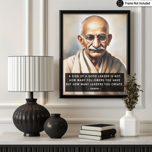 A Sign of Good Leader Poster - Motivational Art - Leadership Quotes Art ...