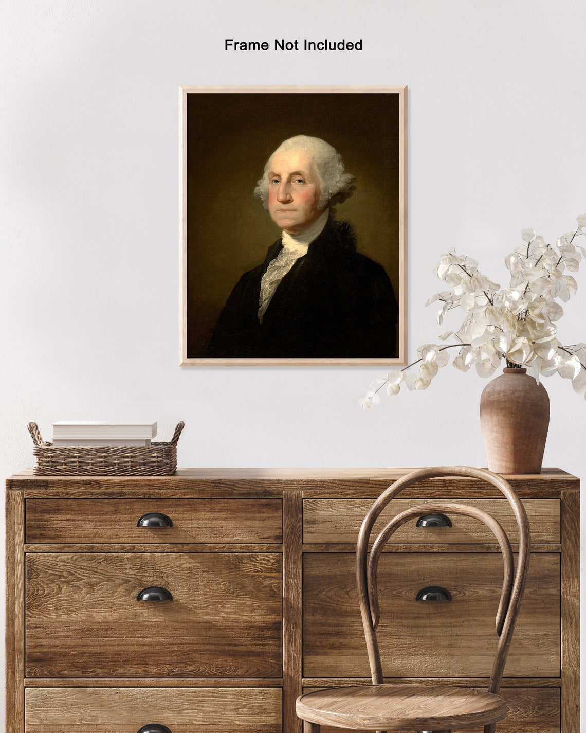 Vintage George Washington Portrait Print President of the United States ...