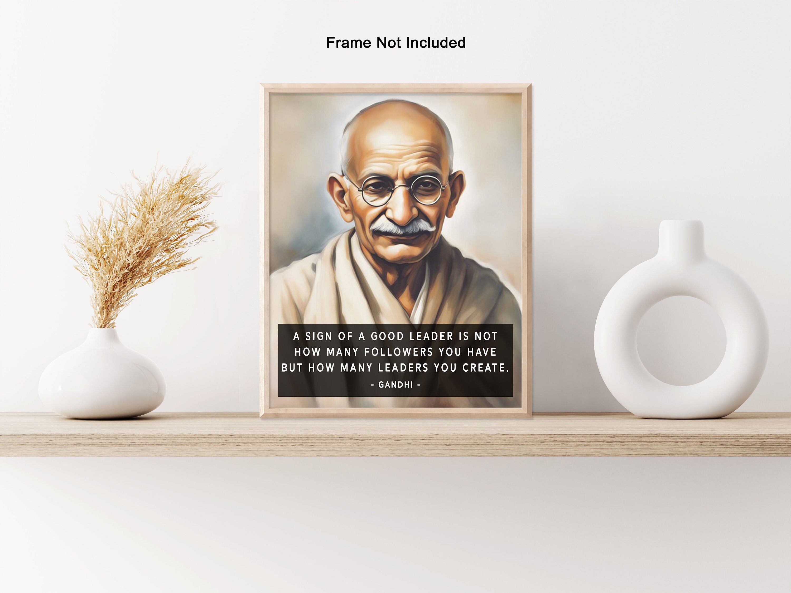 A Sign of Good Leader Poster Motivational Art Leadership Quotes Art ...