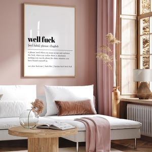 Typography Art - Dictionary Definition Print - Funny Wall Decor for ...