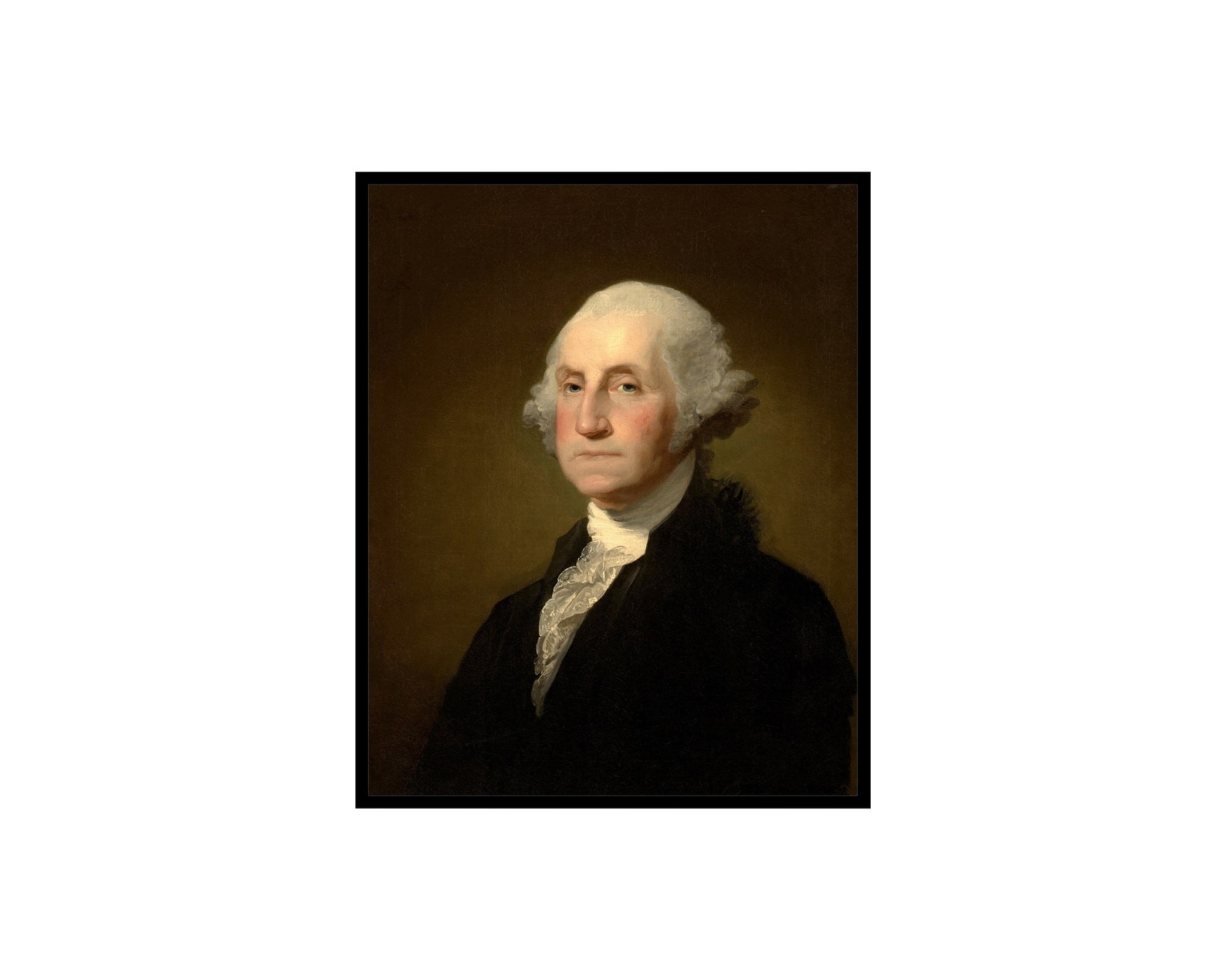 Vintage George Washington Portrait Print President of the United States ...