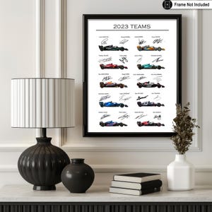 2023 Car Racing Poster Race Car Print for Men Women Enthusiasts Sports Car Art Garage or Office ...