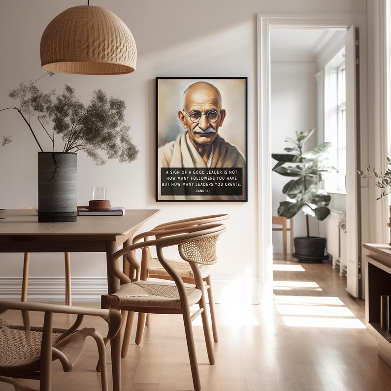 A Sign of Good Leader Poster - Motivational Art - Leadership Quotes Art ...
