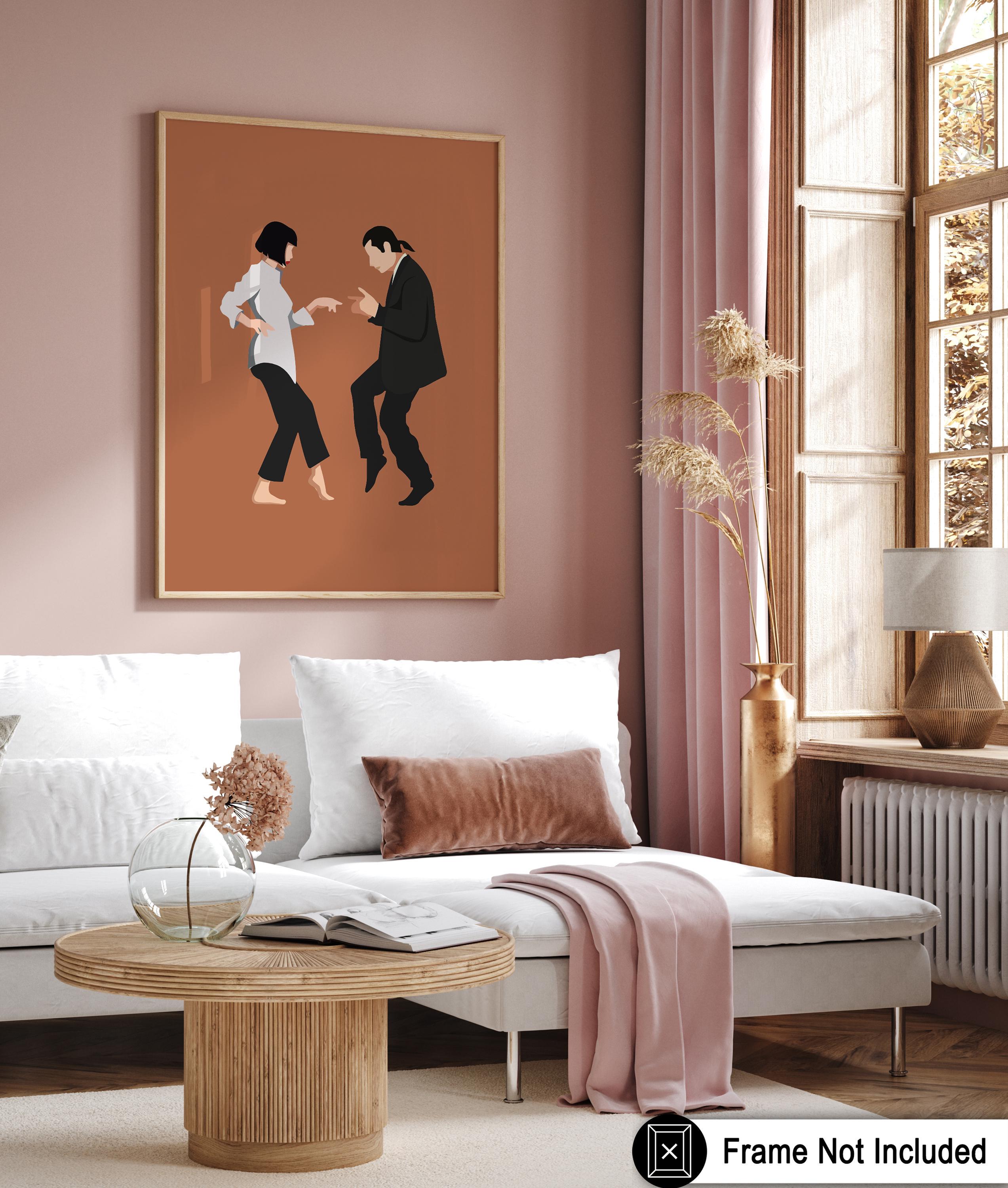 Couple Dancing Poster - Iconic Dance Print - Trendy Pop Art - Movie Art ...