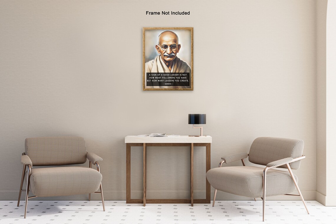 A Sign of Good Leader Poster Motivational Art Leadership Quotes Art ...