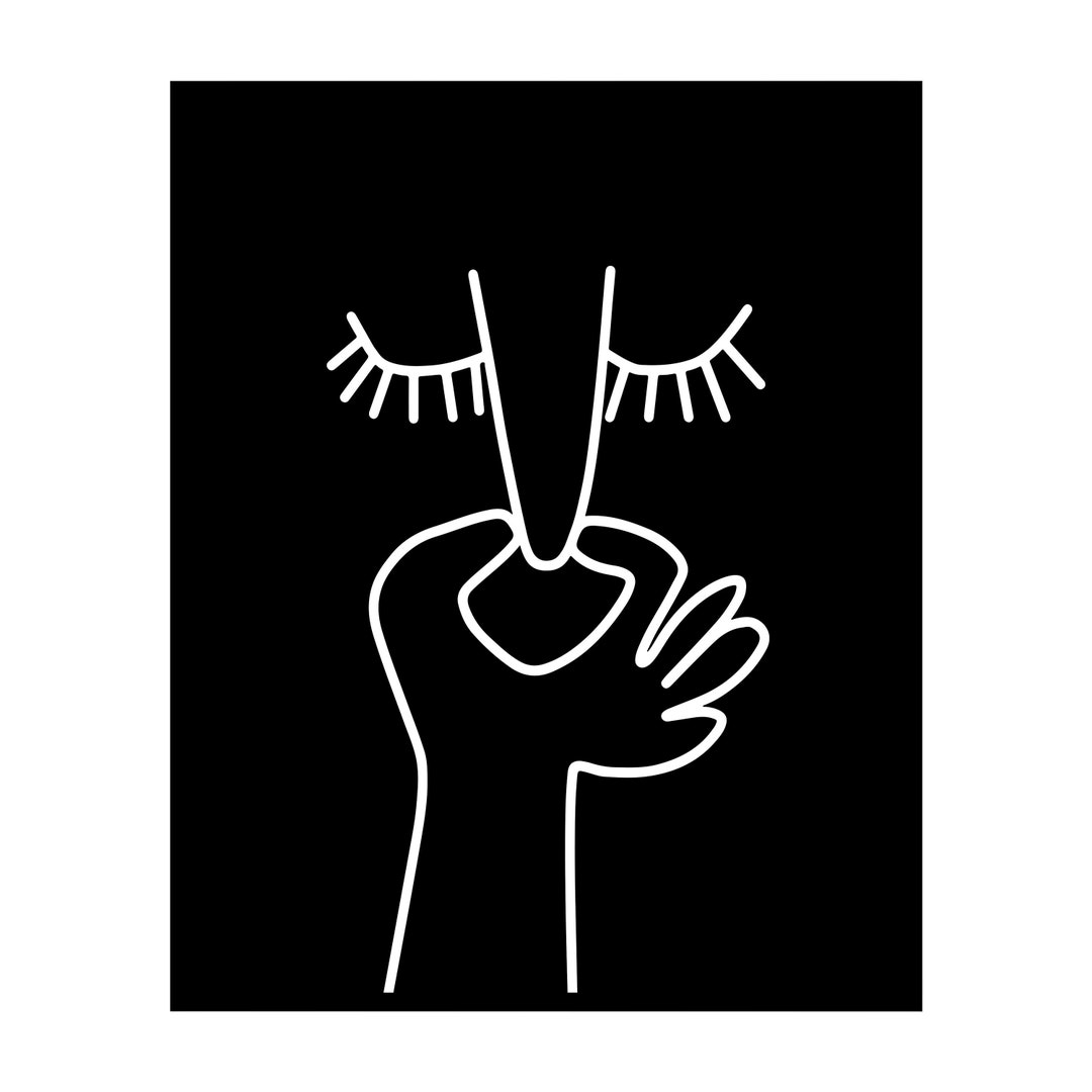 Hold Your Nose Poster Black & White Print Modern Art Humorous Bathroom ...