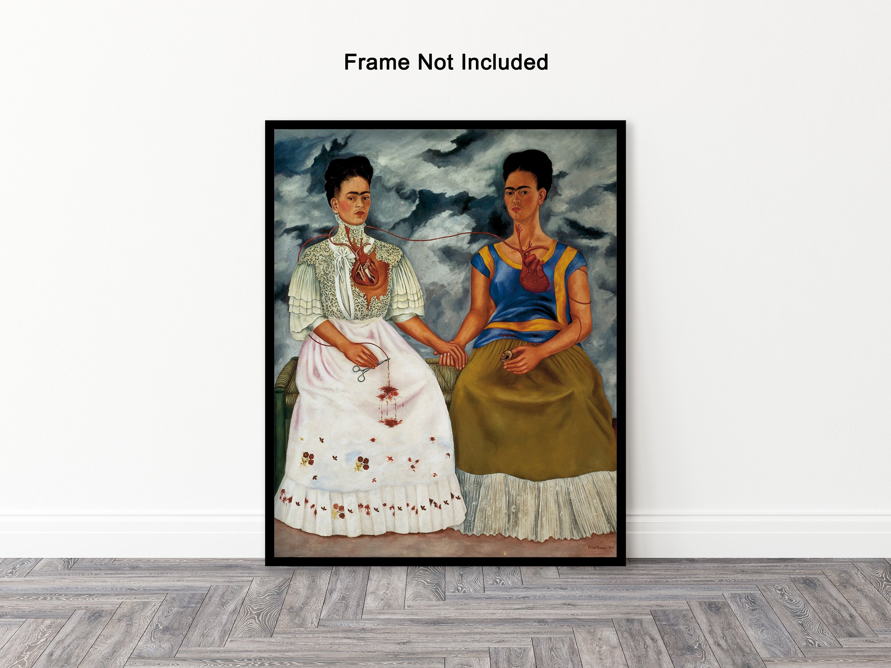 Frida Poster the Two Fridas Print Magic Realism Art Mexican Painter Art ...