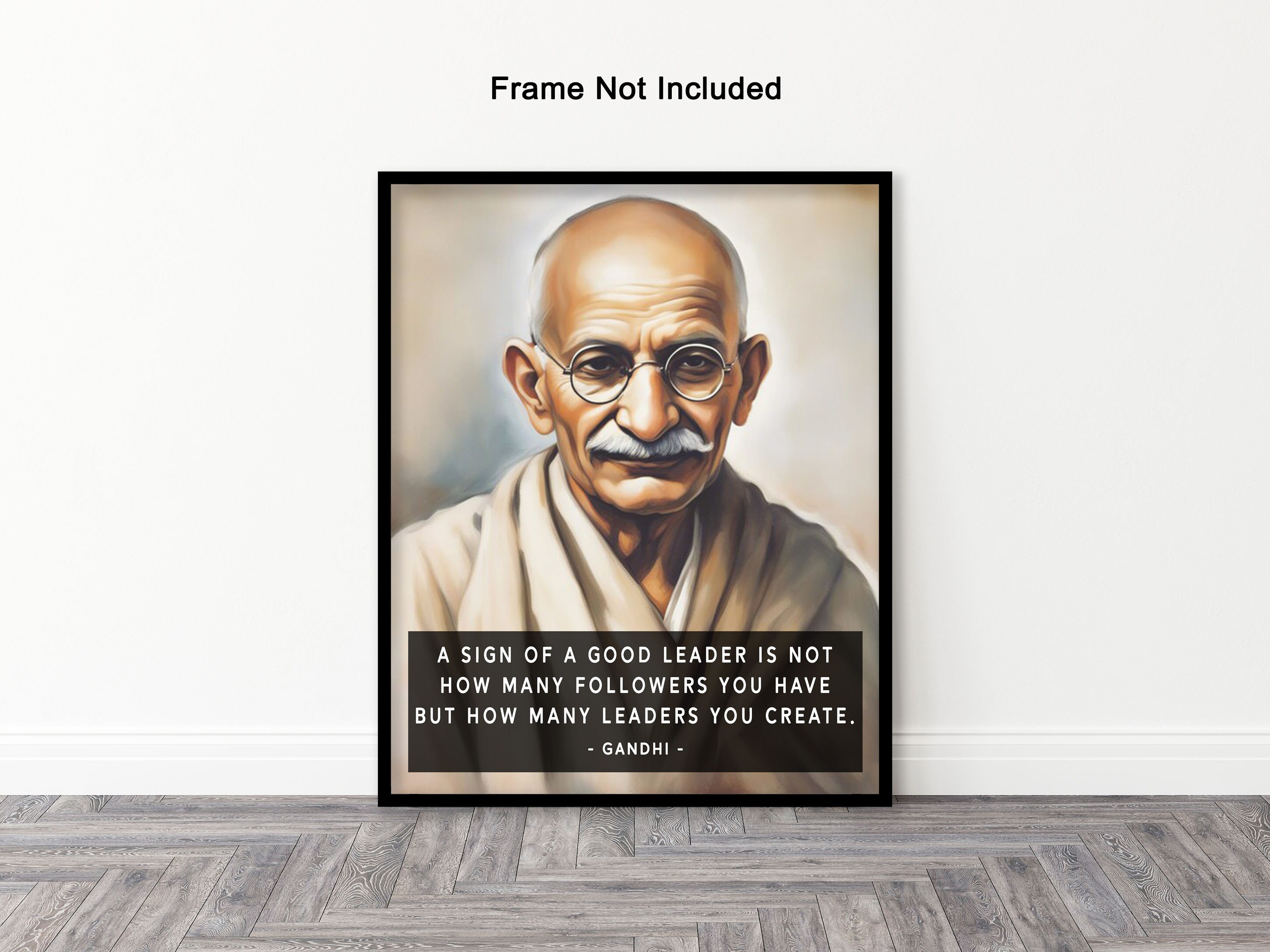 A Sign of Good Leader Poster Motivational Art Leadership Quotes Art ...