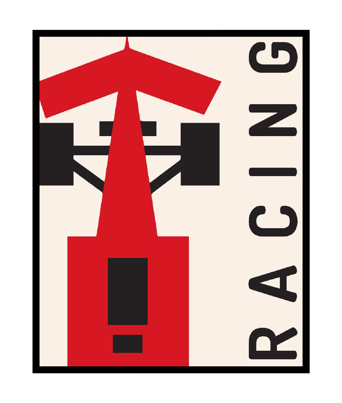 Motorsport Poster Race Car Print Car Racing Art Gift for Men, Women ...