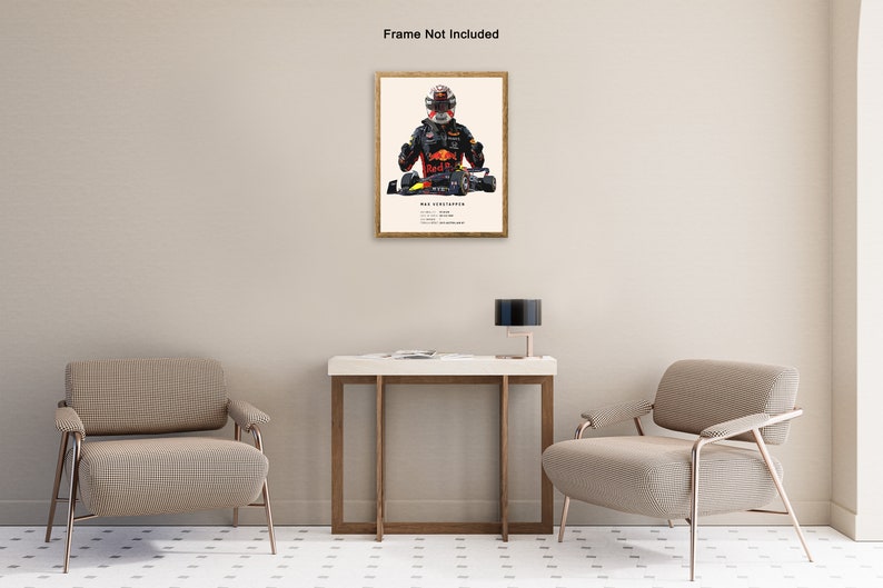 Car Racing Driver Poster Sports Car Print Race Car Art Gift for Men ...