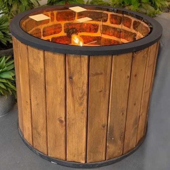 Infinity Mirror Table, Wooden Infinity Mirrored Coffee Table, Unique ...