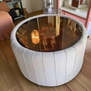 Infinity Coffee Table With Zen Fabric, Elegance Added to the Trendy ...