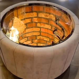Infinity Coffee Table With Zen Fabric, Elegance Added to the Trendy ...