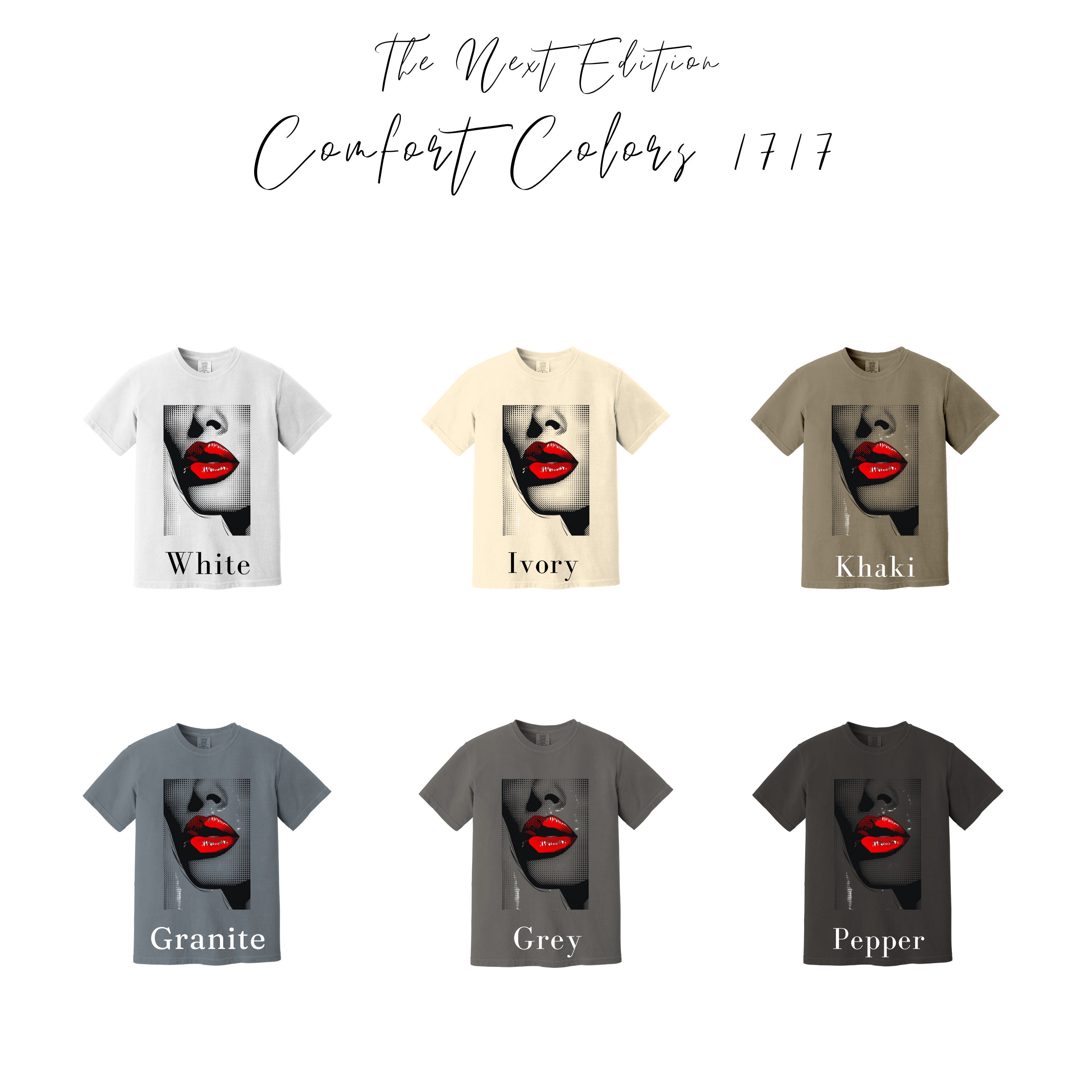 Graphic T-shirt Comfort Colors Tshirt Comfort Colors Graphic Tee With ...