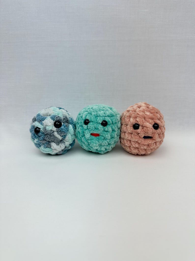 Stress Balls | Crochet Bubble Blobs Plush Toy - Etsy