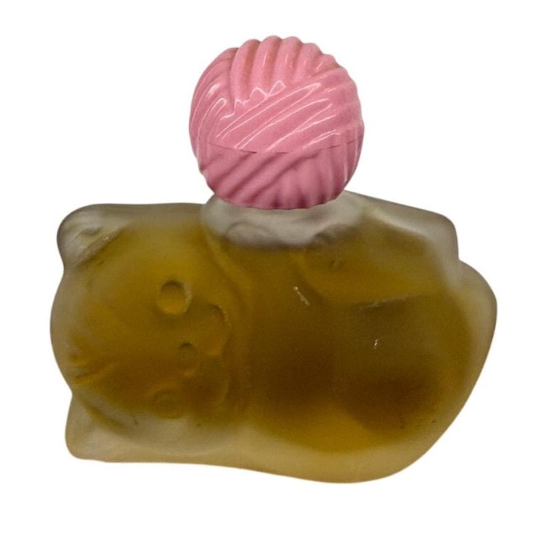 Avon 1981 Frisky Friends Kitty Cat Hawaiian White Ginger Cologne Bottle ...