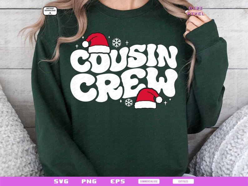 Cousin Crew : Svg Png (digital Download) - Etsy