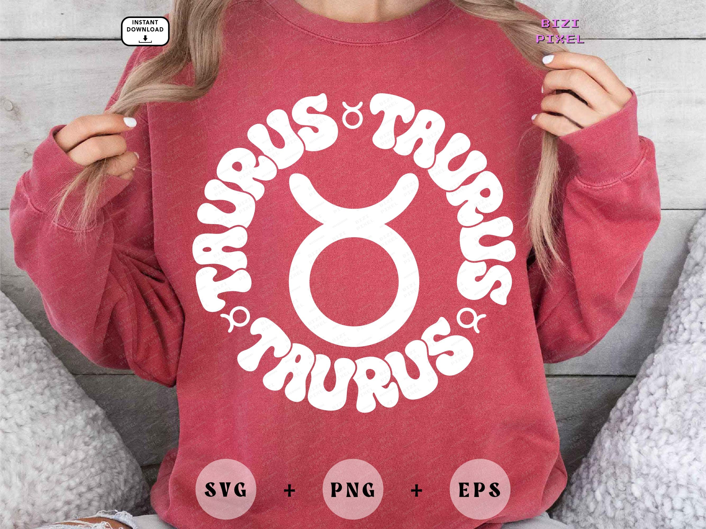 Taurus Svg, Taurus Png, Taurus Retro, Zodiac Retro, Horoscope Taurus ...