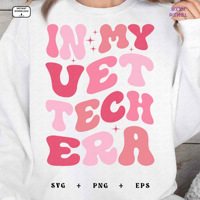 Vet Tech Svg - Etsy