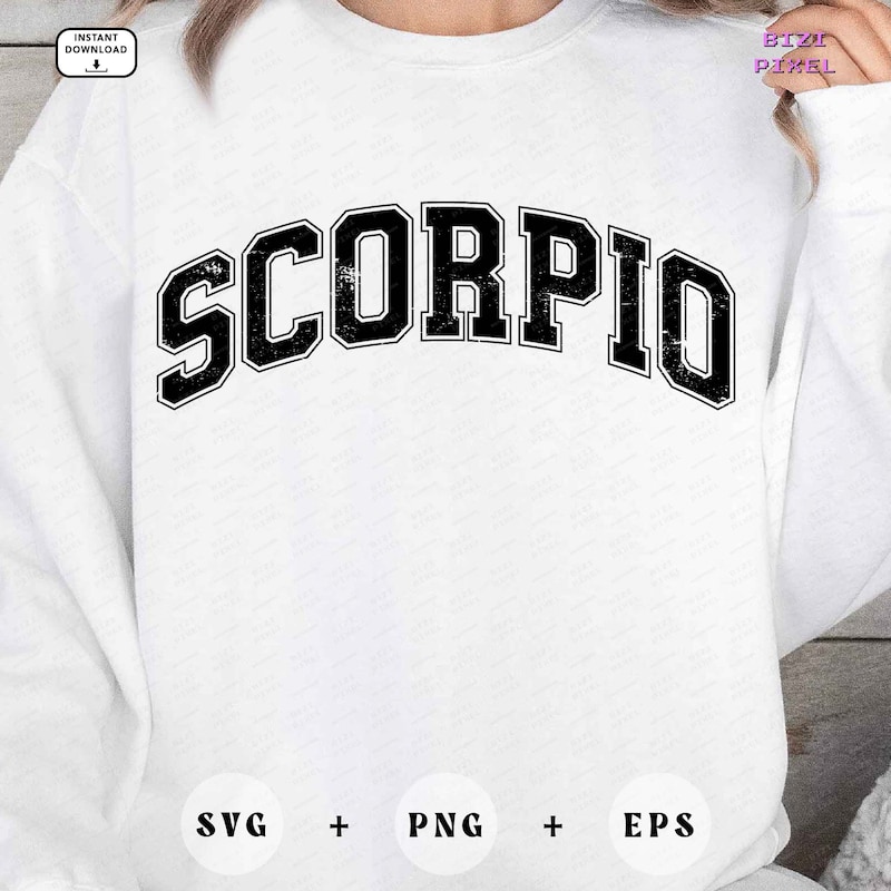Scorpio Svg - Etsy