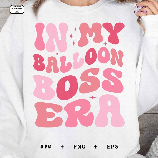 Balloon Boss Artist Svg - Etsy