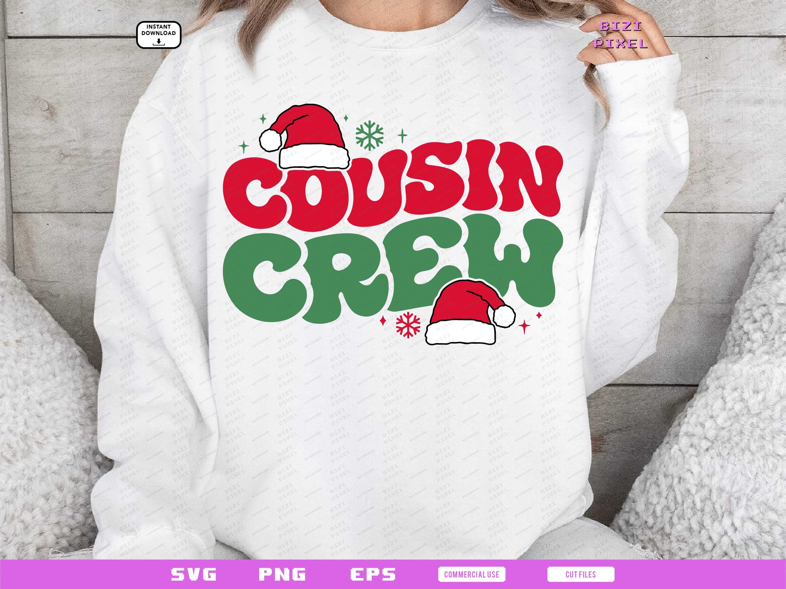 Cousin Crew : Svg Png (digital Download) - Etsy