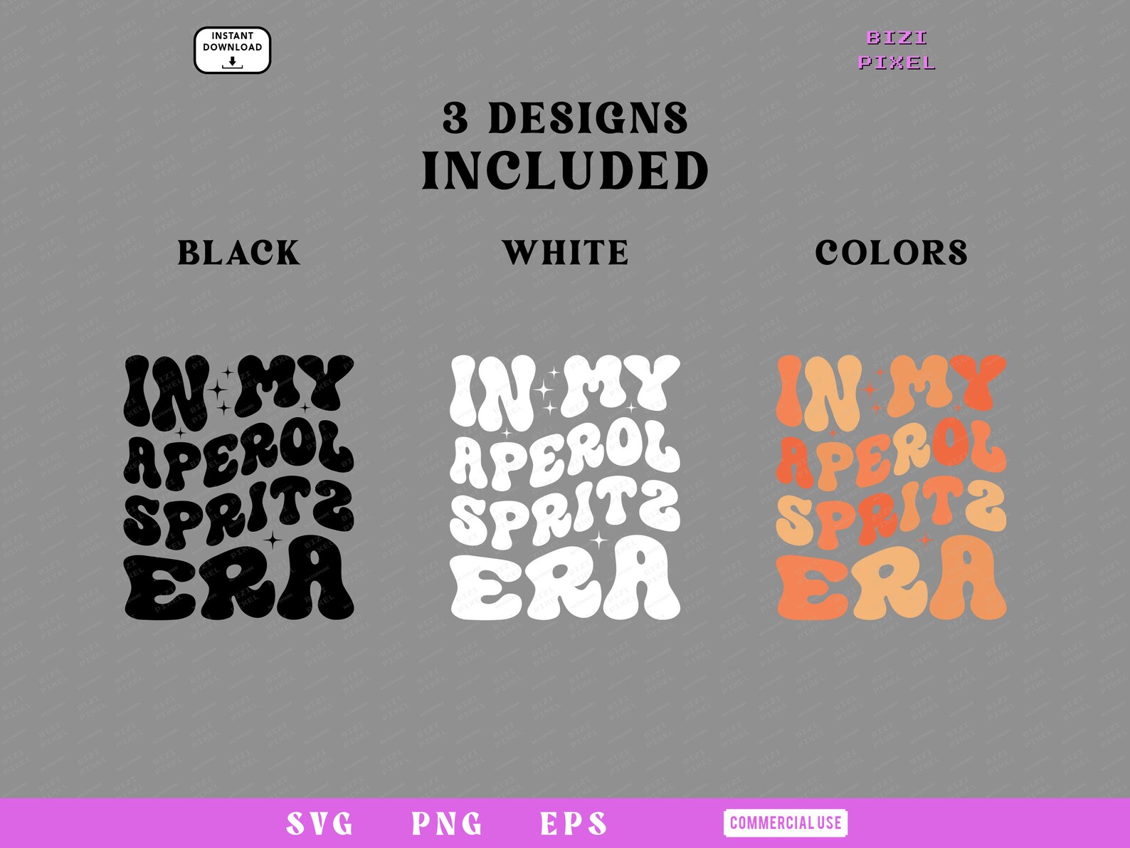 In My Aperol Spritz Era : Svg Png (digital Download) - Etsy