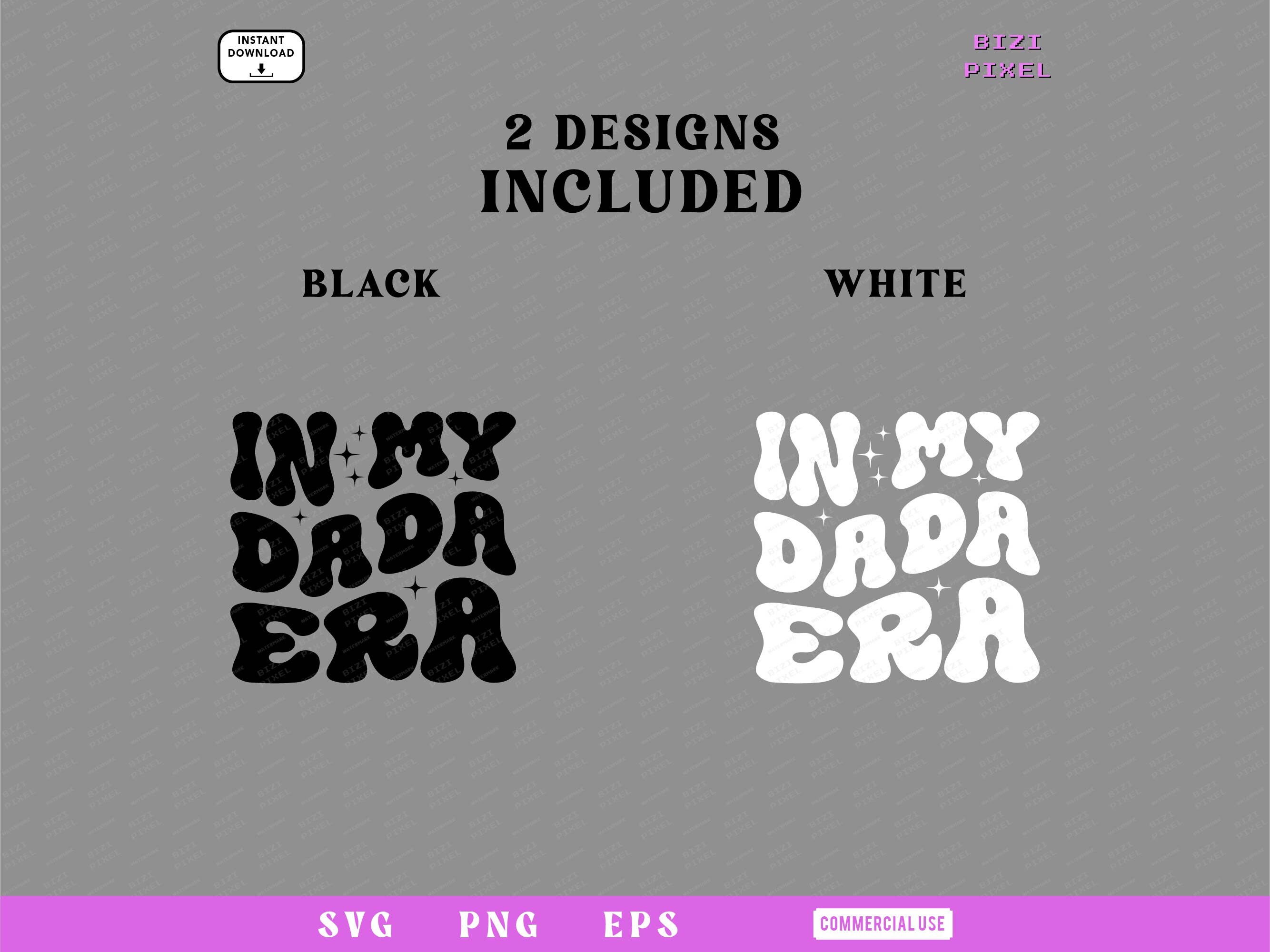 In My Dada Era Svg, in My Dada Era Png, Dada Era Svg, Dada Era Png, in ...